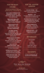 Our Menu - The Miller House - Owensboro, Kentucky